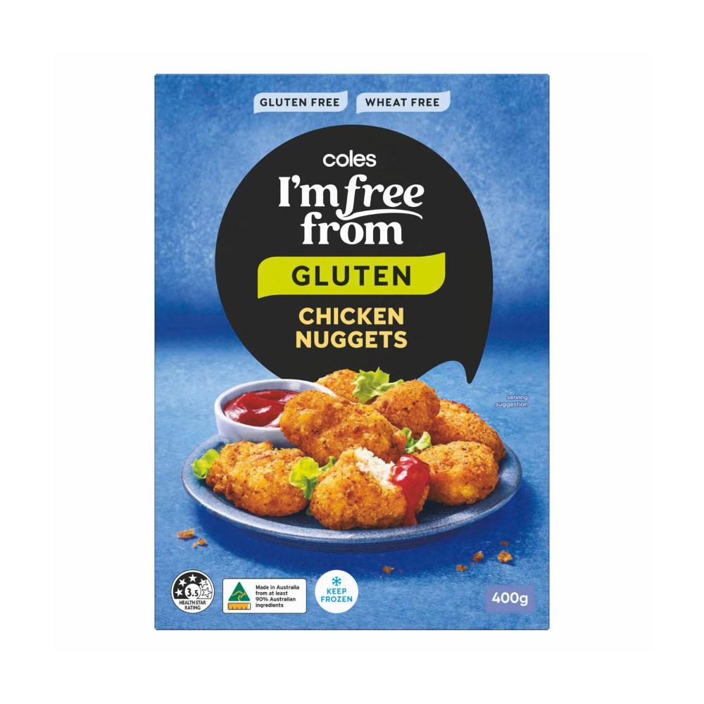 Buy Coles I'm Free From Chicken Nuggets 400g | Coles