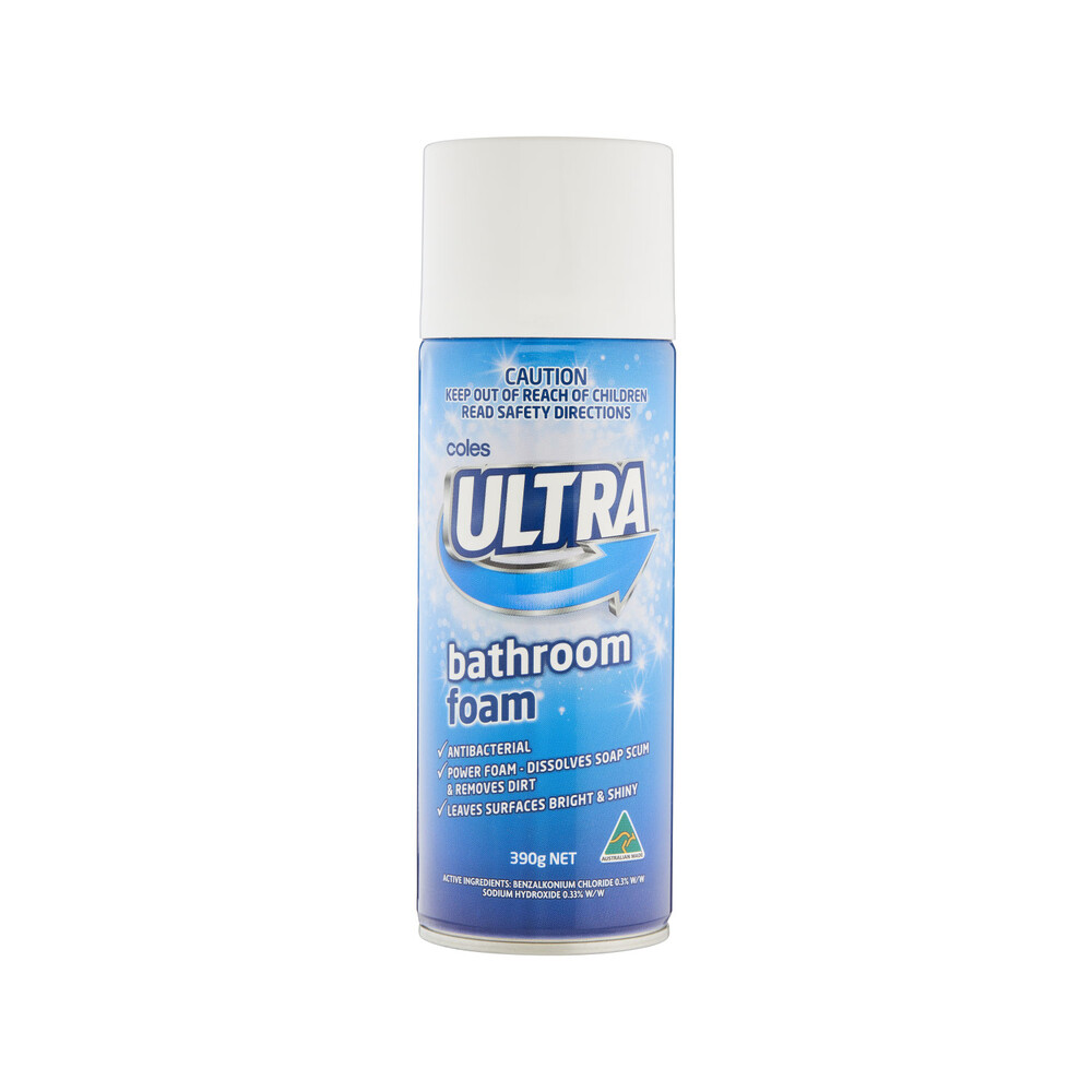Buy Coles Ultra Bathroom Foam 390g | Coles