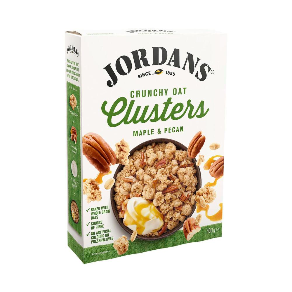 Buy Jordans Crunchy Oat Clusters Maple & Pecan 500g | Coles