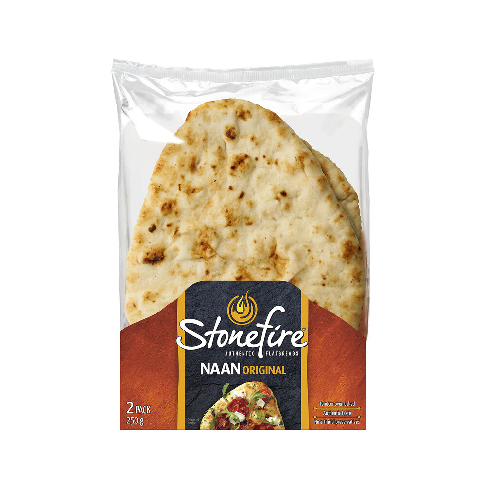 Buy Stonefire Original Naan Bread 250g | Coles