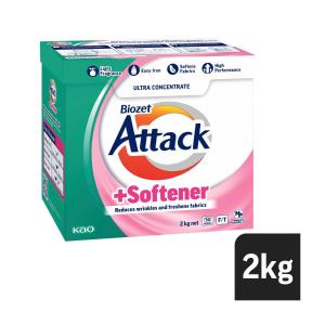 Buy Biozet Attack Powder Plus Softener 2kg | Coles