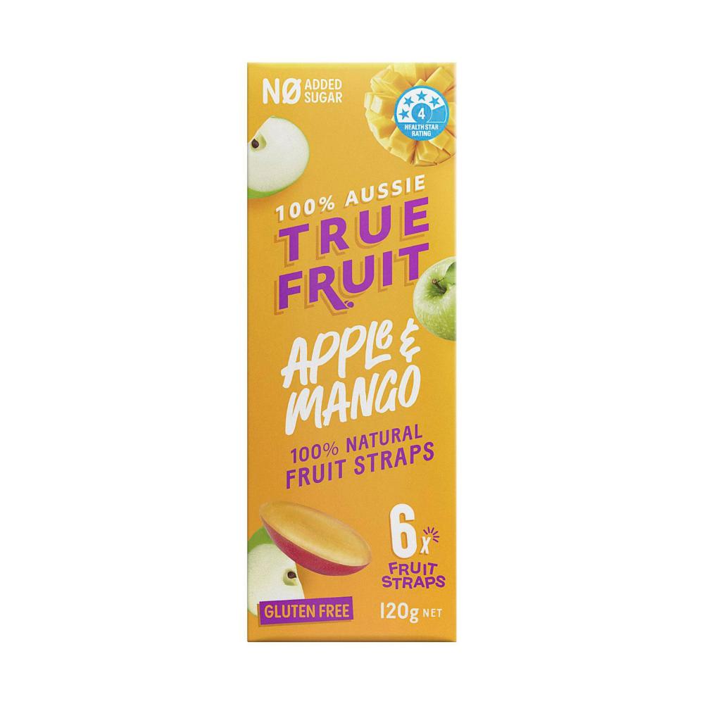 Buy True Fruit Strips Apple & Mango 120g | Coles