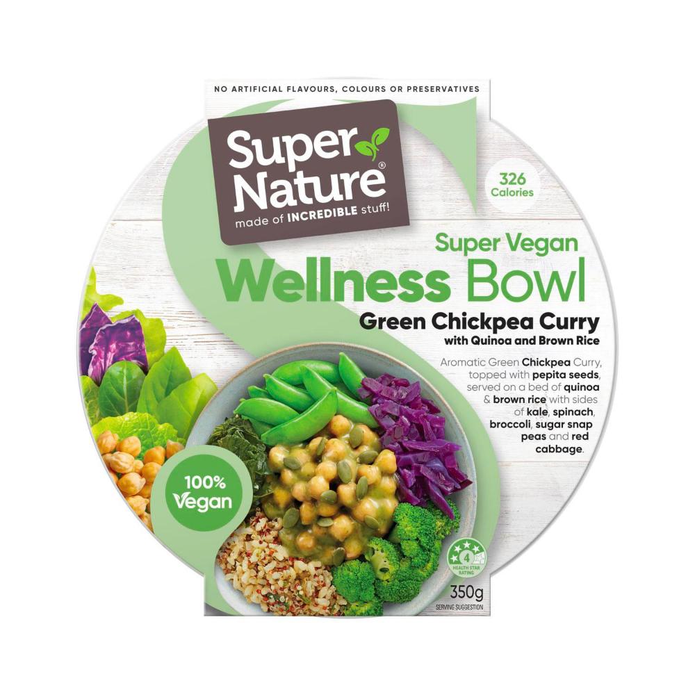 Buy Super Nature Frozen Super Green Chickpea Curry With Quinoa And ...