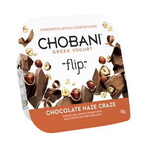 Calories in Chobani Flip Chocolate Haze Craze Yoghurt calcount