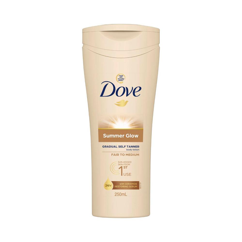 Buy Dove Summer Glow Gradual Self Tanner Body Lotion Fair To Medium ...