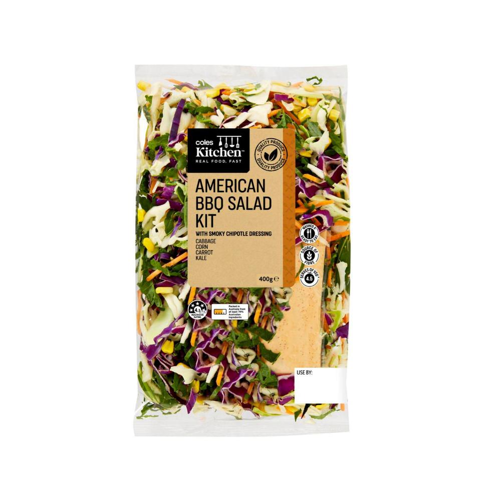 Buy Coles Kitchen American Bbq Slaw Kit 400g | Coles