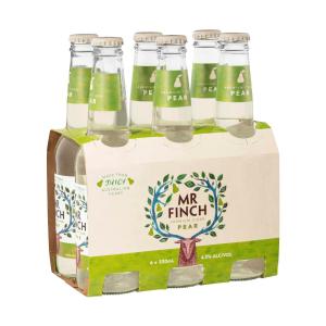 Buy Mr Finch Pear Cider Bottle 330mL 6 Pack | Coles