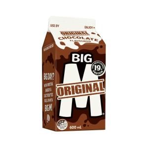 Buy Big M Chocolate Flavoured Milk 600mL | Coles