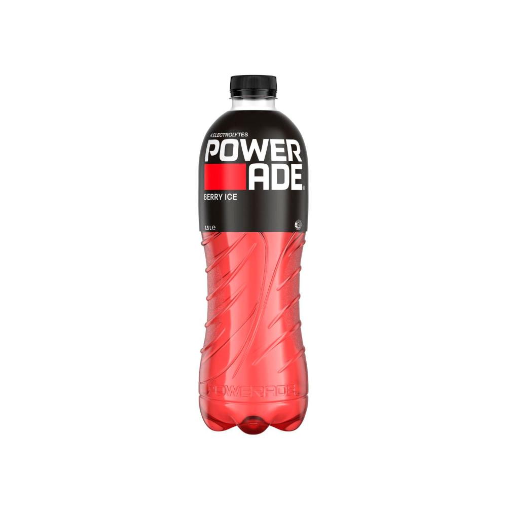 Buy Powerade Isotonic Berry Ice Sports Drink Flat Cap 1.5L | Coles