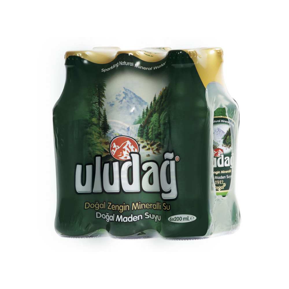 Buy Uludag Sparkling Mineral Water 6 pack | Coles