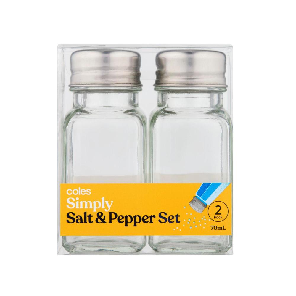 Buy Coles Simply Salt & Pepper Set 1 Each | Coles