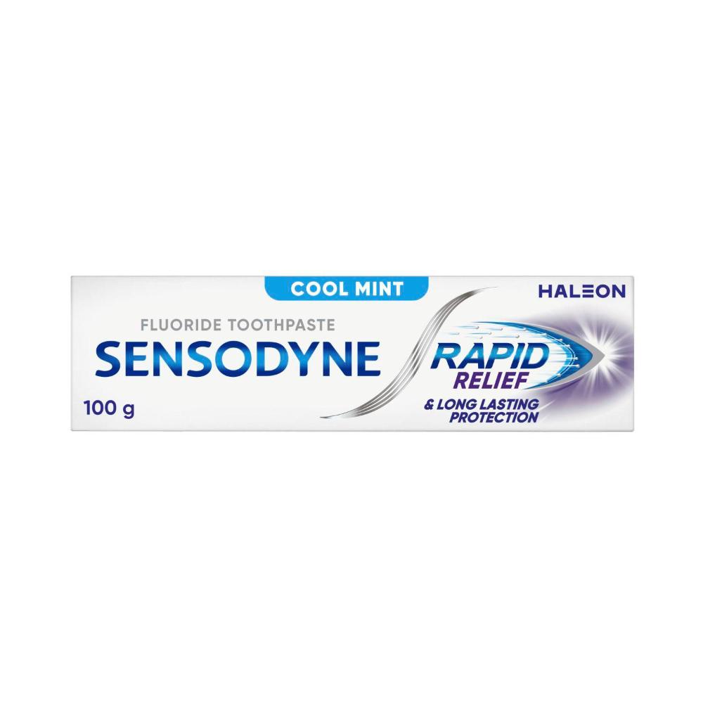 Buy Sensodyne Rapid Relief Sensitive Toothpaste Cool Mint 100g | Coles