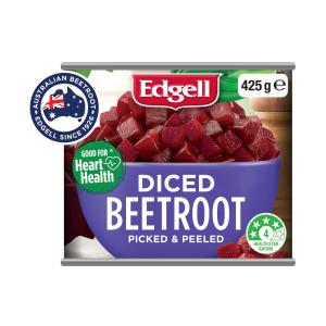 Calories in Edgell Diced Beetroot calcount