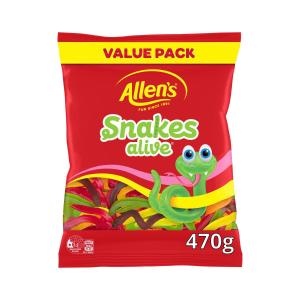 Calories in Allen's Killer Python Jelly Lolly Bag calcount
