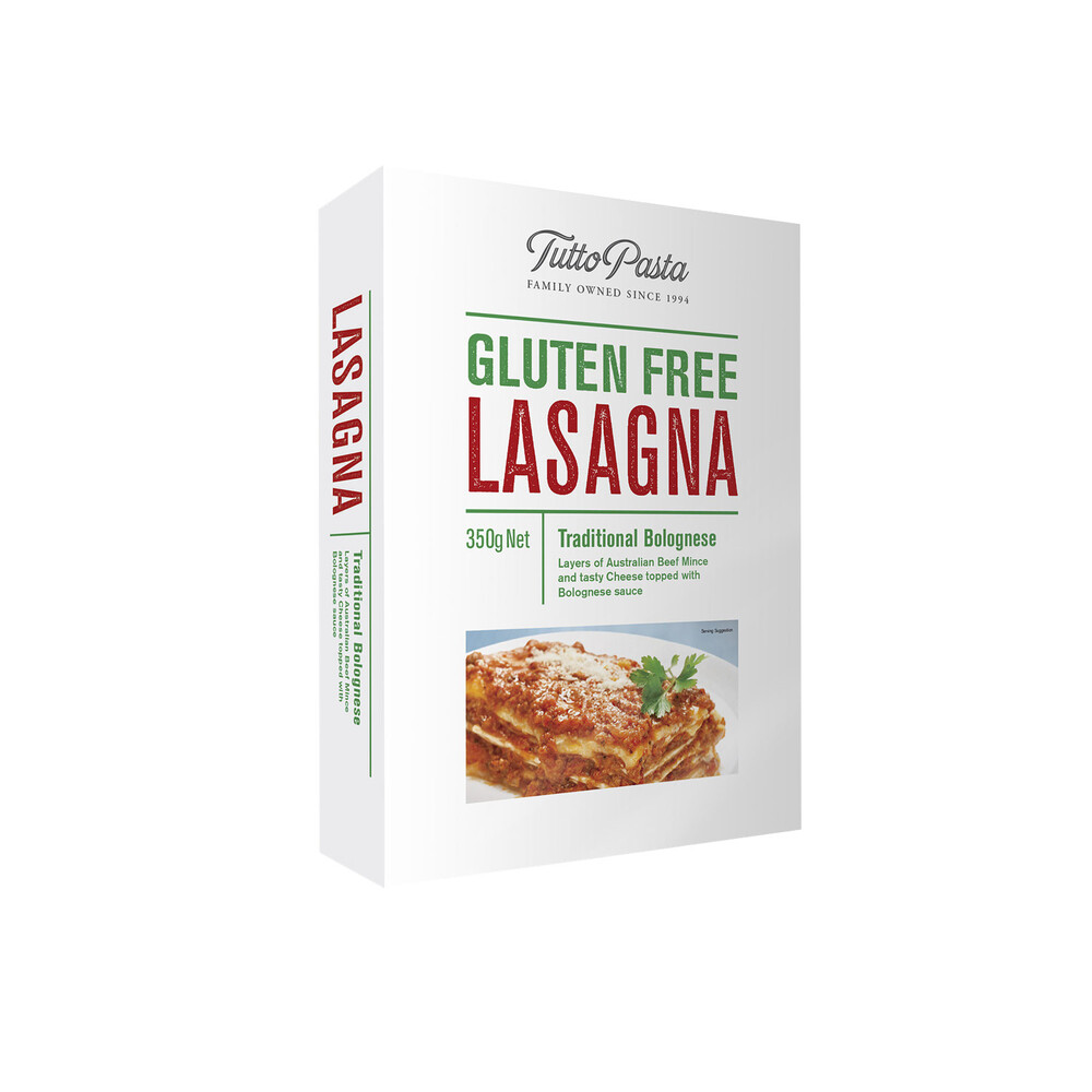 Buy Tutto Pasta Gluten Free Lasagna Bolognese 350g | Coles