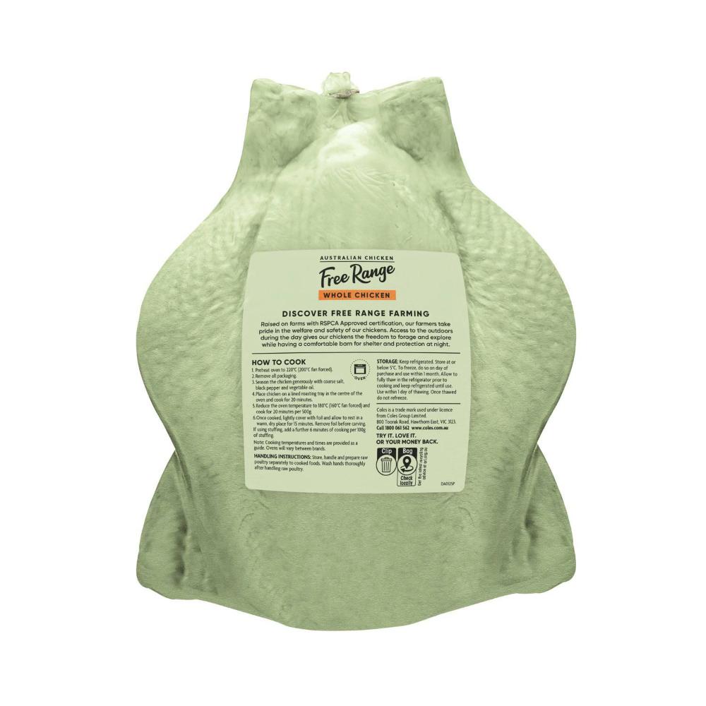 free range chicken packaging