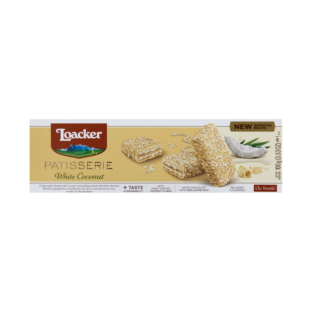 Buy Loacker Gran Pasticceria White Coconut 100g | Coles
