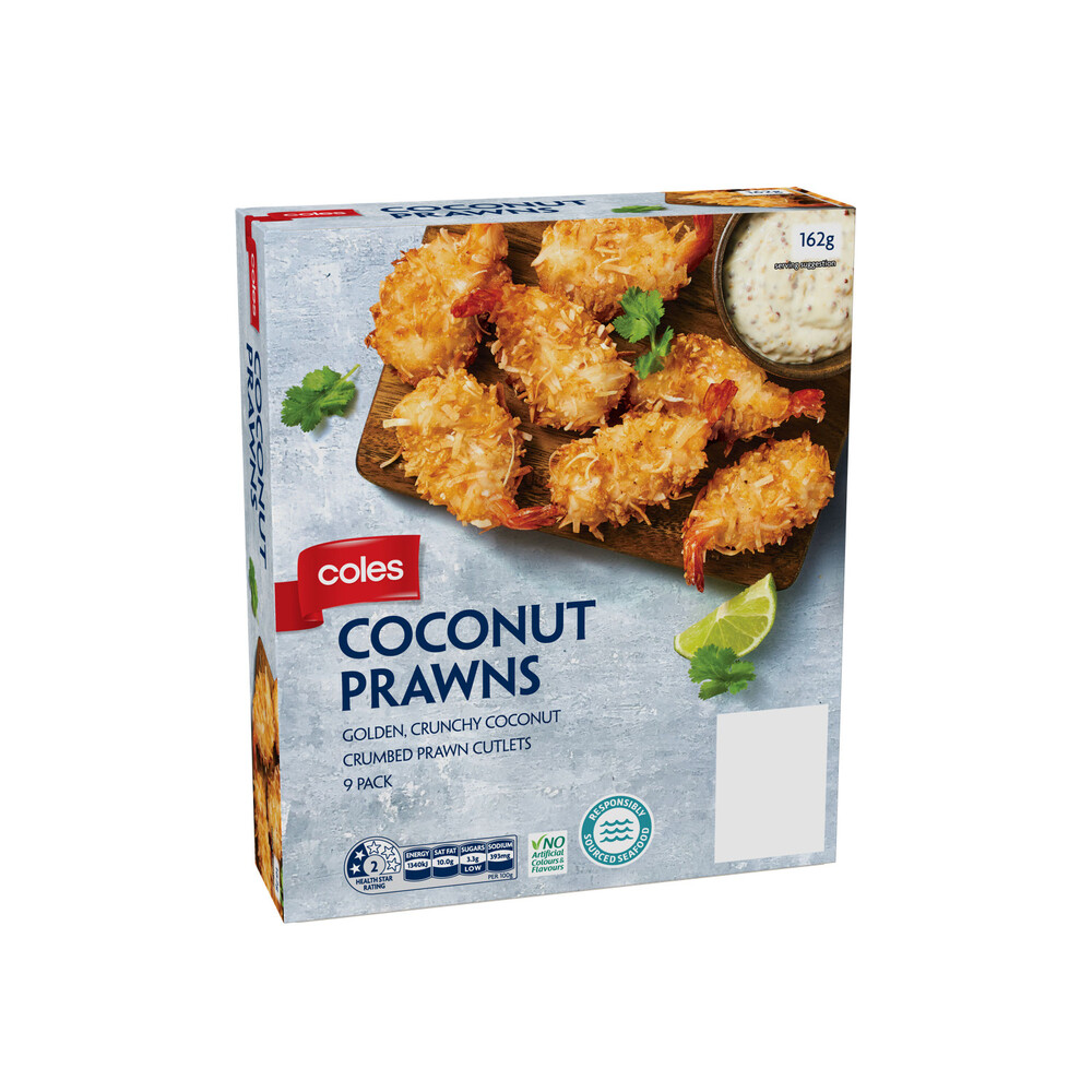 Buy Coles Coconut Prawns 162g | Coles