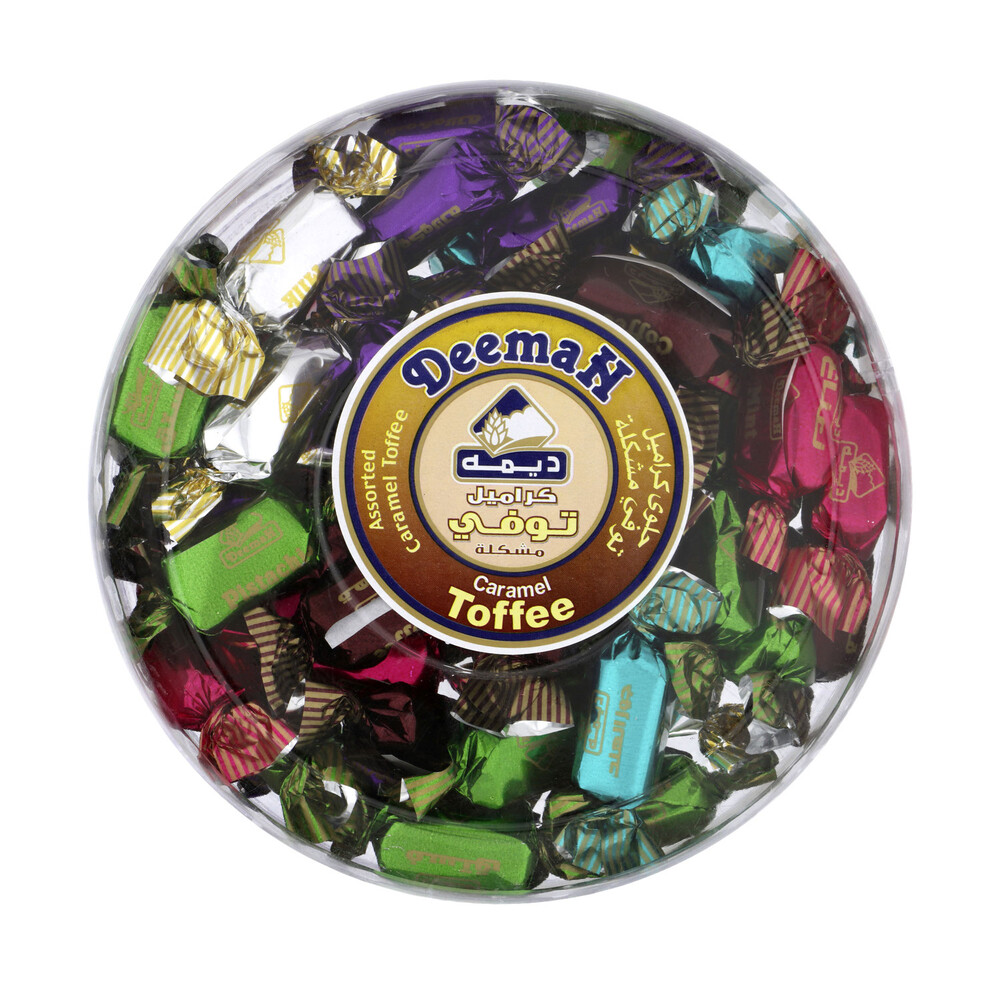 Buy Deemah Assorted Caramel Toffee Jar 350g | Coles