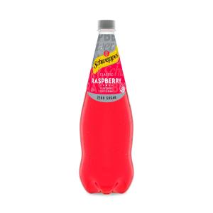 Buy Schweppes Traditional Zero Sugar Raspberry Soft Drink Bottle 1.1L ...
