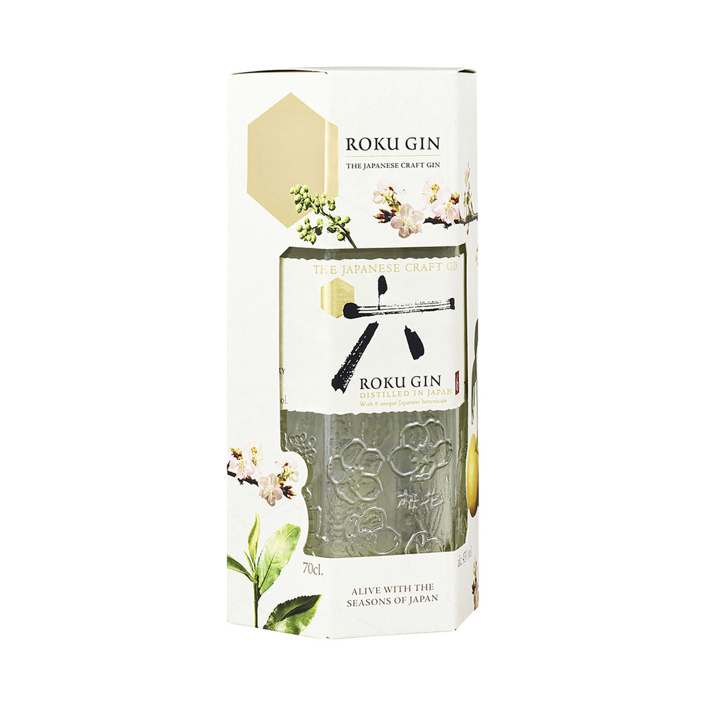 Buy Roku Japanese Gin 700ml 1 Each | Coles