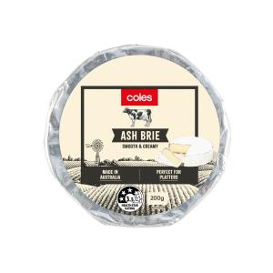 Buy Coles Ash Brie 200g | Coles