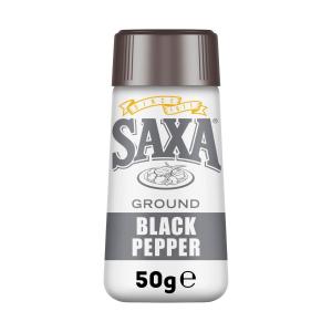 Buy Saxa Ground Black Pepper 50g | Coles
