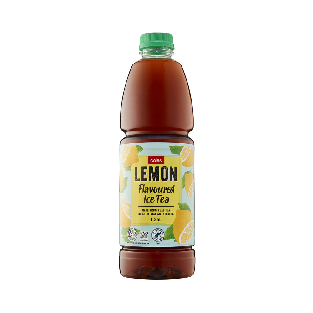Buy Coles Lemon Flavoured Ice Tea 1.25L | Coles