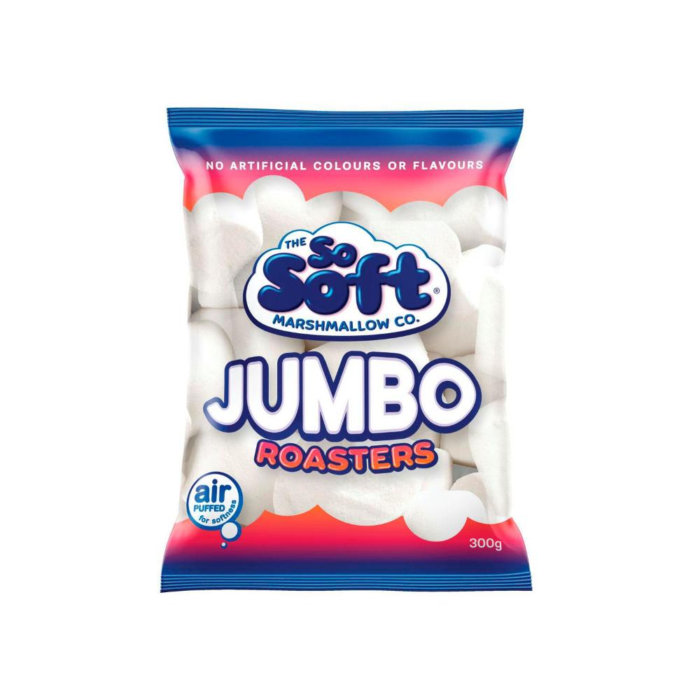 Buy So Soft Marshmallow Co Marshmallows Jumbo Roaster 300g | Coles