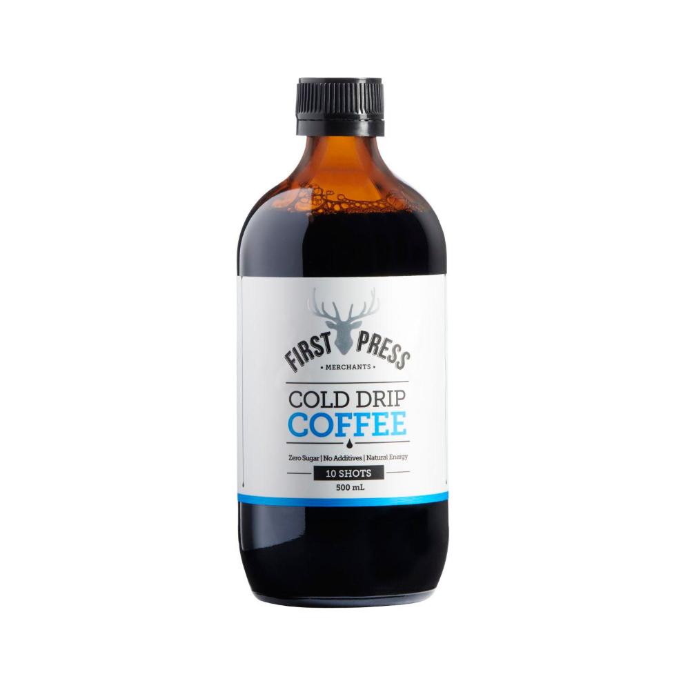 Buy First Press Cold Drip 10 Shot Coffee 500mL | Coles