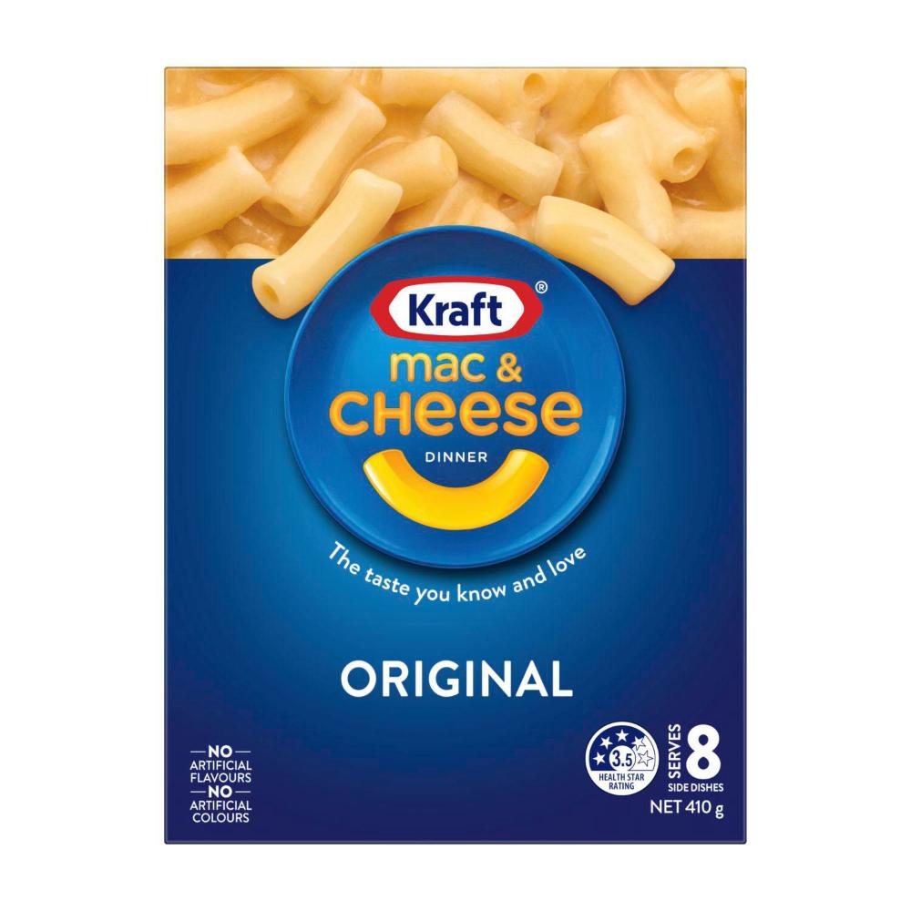 Buy Kraft Mac And Cheese Original Pasta Macaroni Noodles 410g | Coles