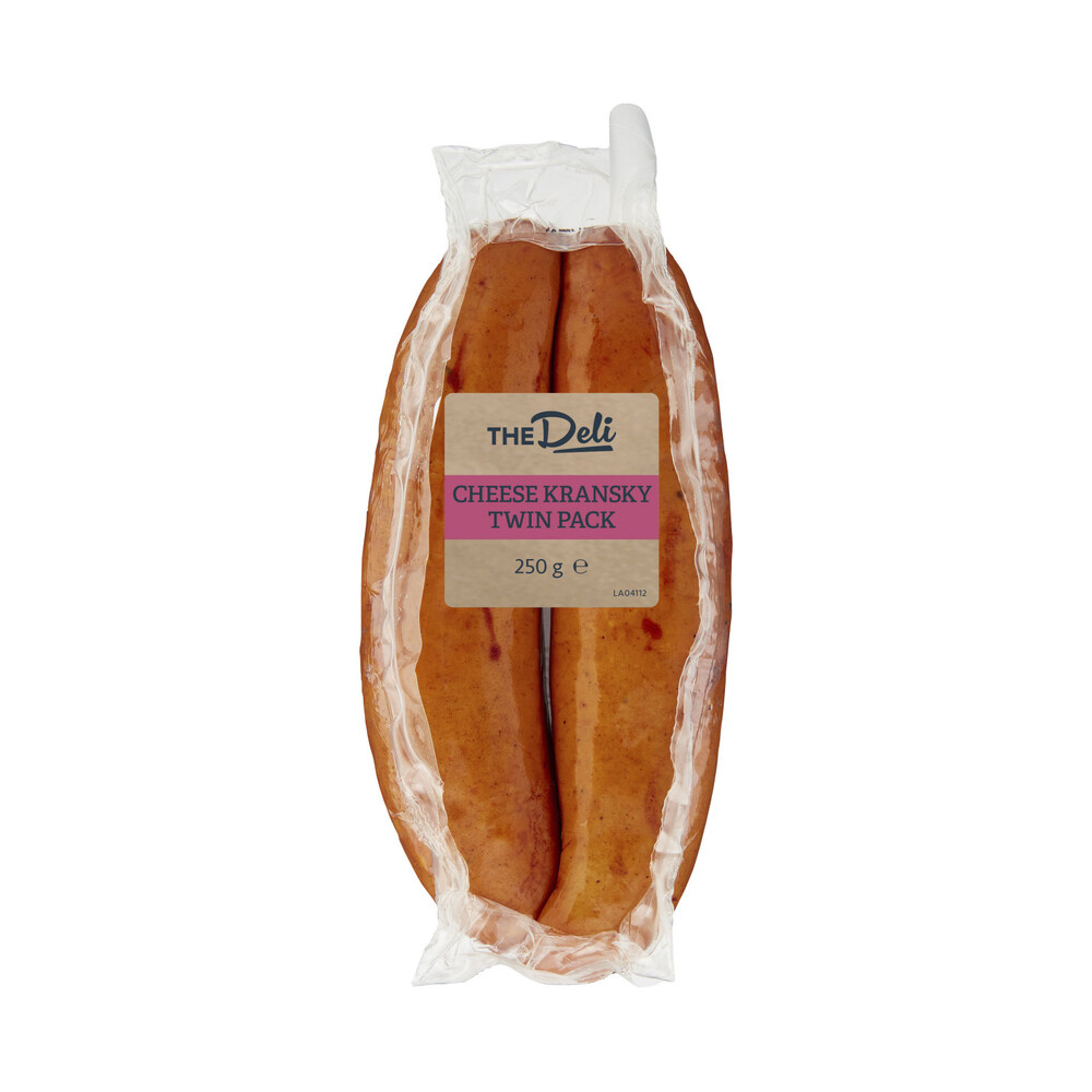 Buy The Deli Cheese Kransky Twin Pack 250g | Coles