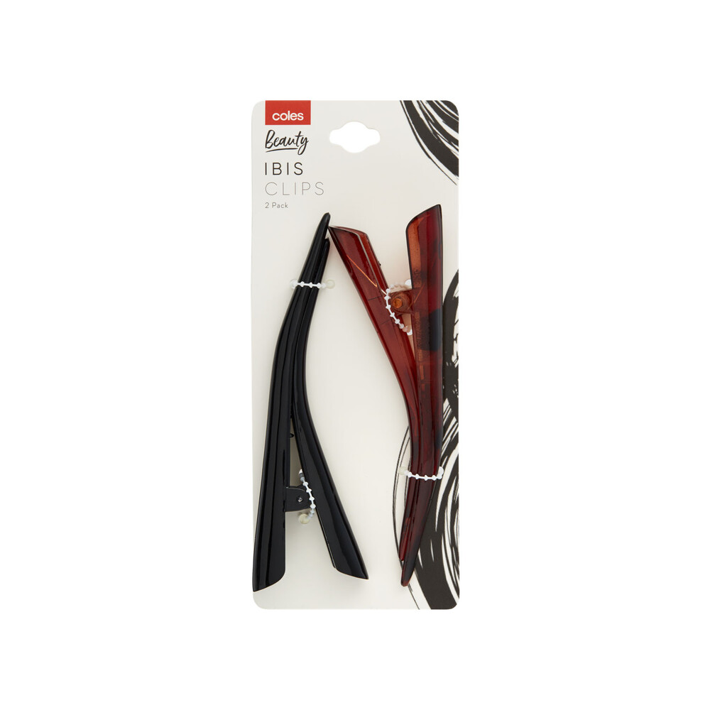 Buy Coles Tortoiseshell IBIS Clips 2 pack | Coles