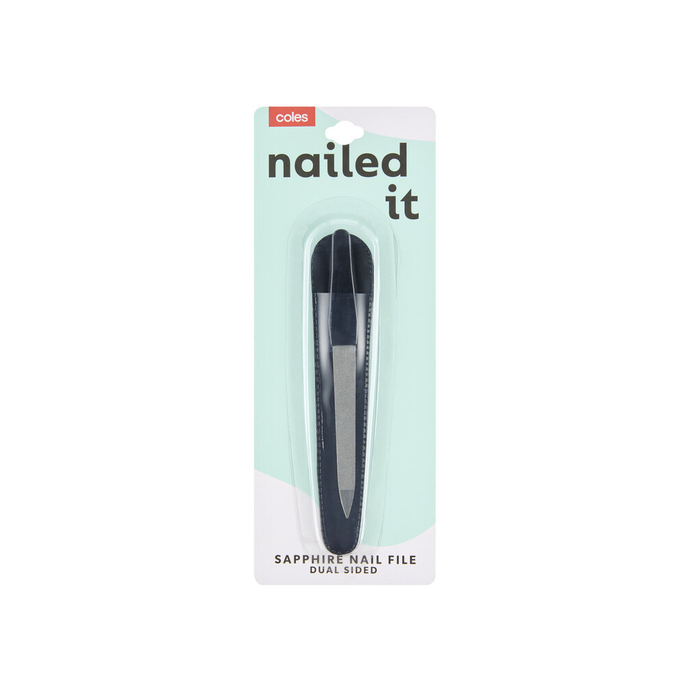 Buy Coles Sapphire Nail File 1 pack | Coles