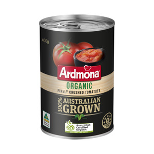 Calories in Ardmona Organic Tomatoes Finely Crushed Calorie Counter ...