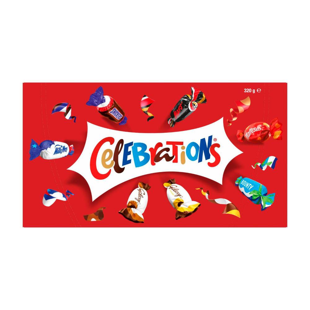 Buy Celebrations Milk Chocolate Assorted Gift Box 320g | Coles