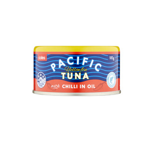 Buy Coles Pacific Yellowfin Tuna Chilli 185g | Coles