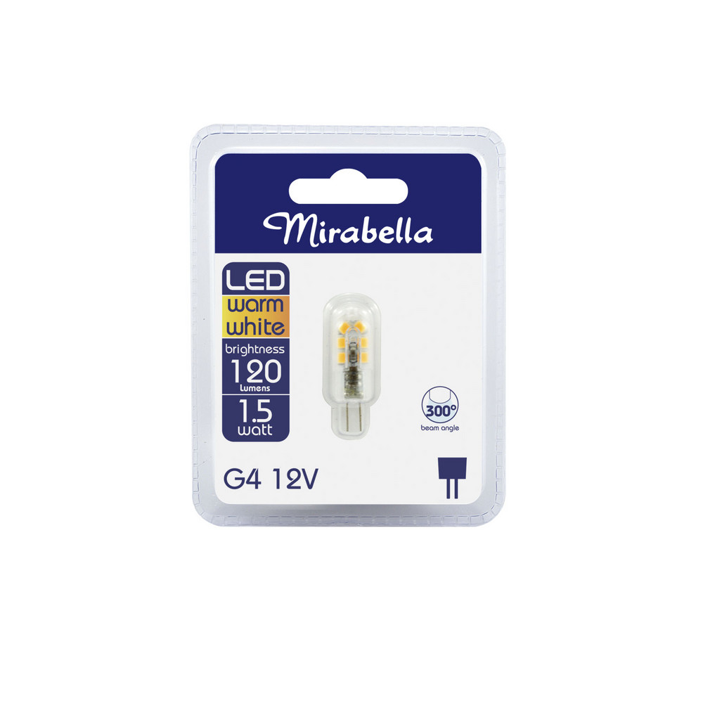 Buy Mirabella Warm White 12V Led G4 1.5W 120 Lumens 1 each | Coles