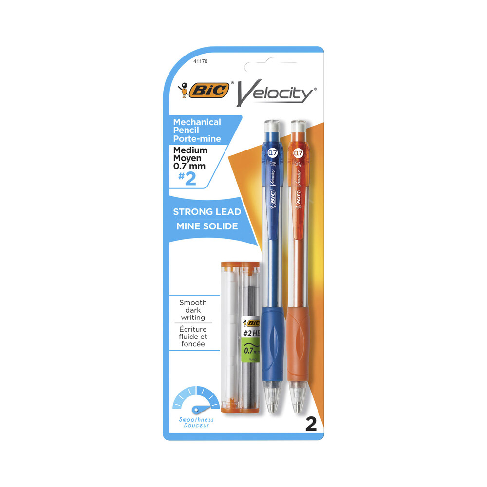 Buy Bic Velocity Mechanical Pencils 2 Pack | Coles