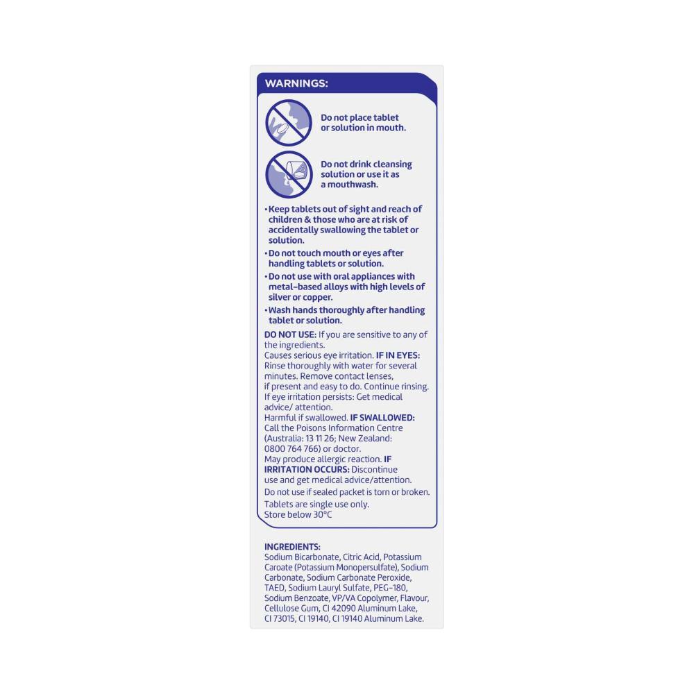 Buy Polident Whitening Denture Cleaner For Dentures And Partials 66 ...