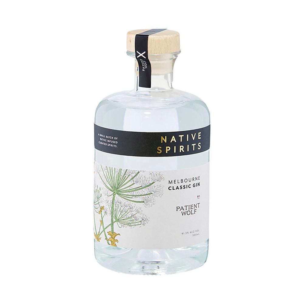 Buy Native Spirits Melbourne Classic Gin By Patient Wolf 500ml 1 Each ...