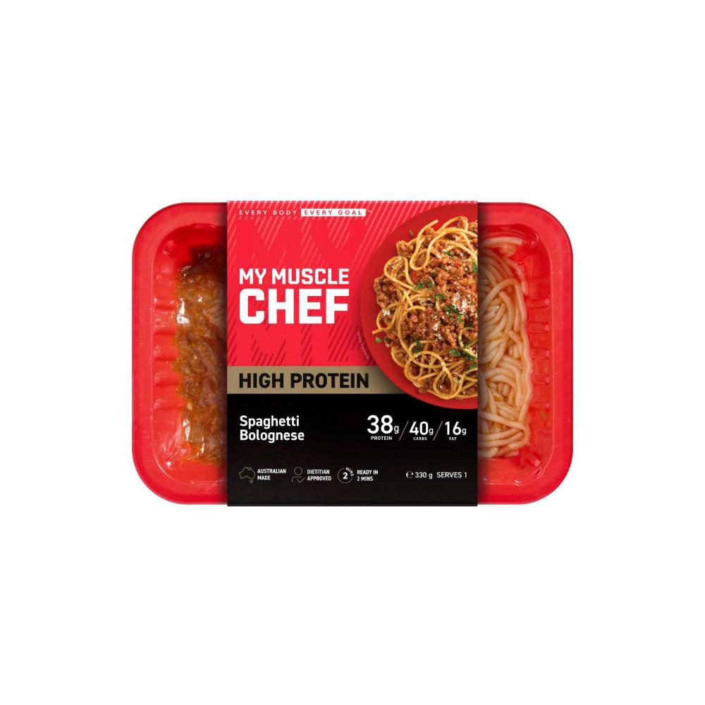 Buy My Muscle Chef Spaghetti Bolognese 330g | Coles