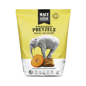 Buy Macy & Tailor Pressed Pretzels Honey Mustard 180g | Coles
