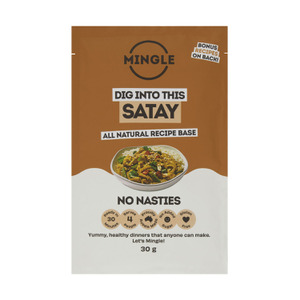 Buy Mingle Satay Recipe Base 30g | Coles