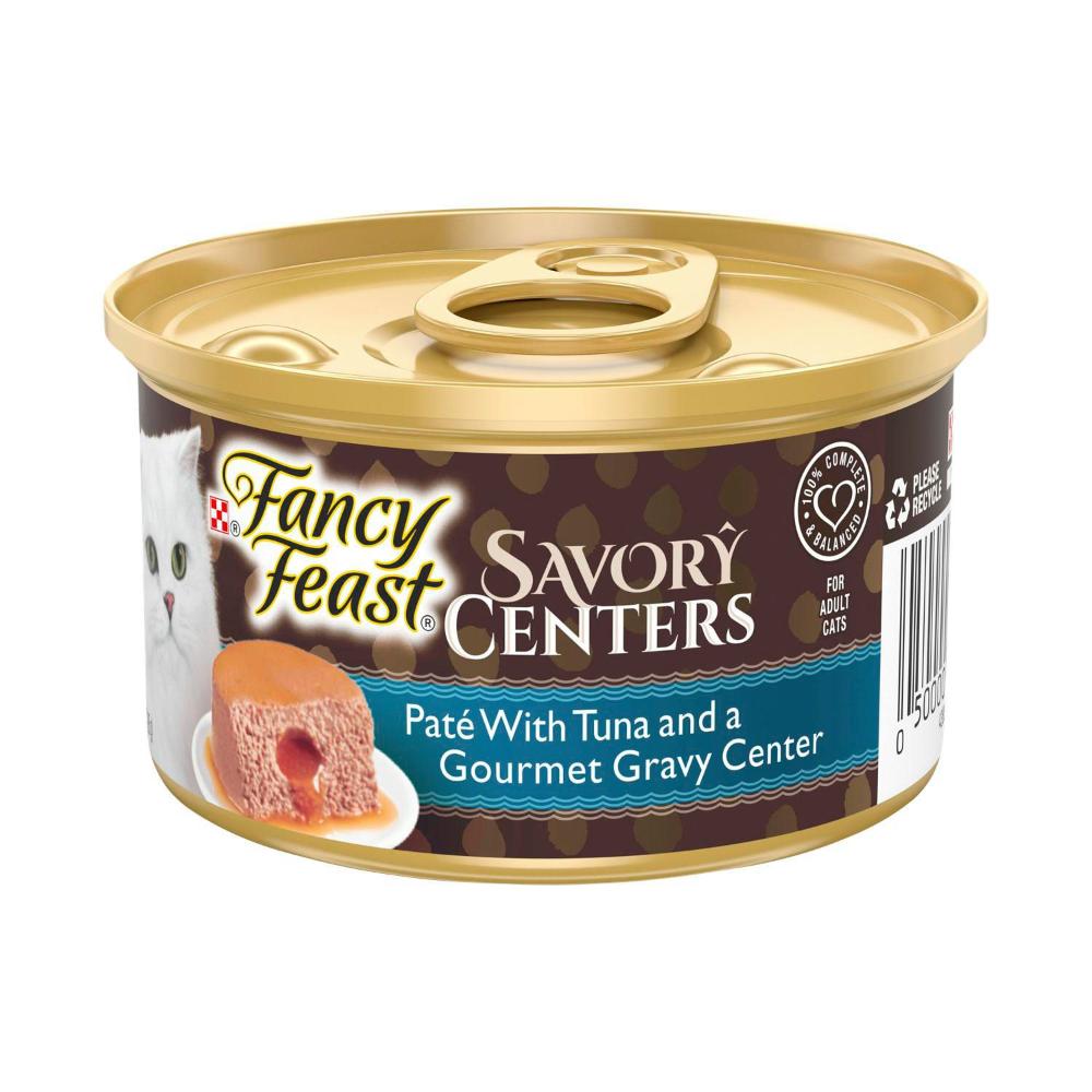 Buy Fancy Feast Savory Centers Tuna Pate Cat Food 85g | Coles