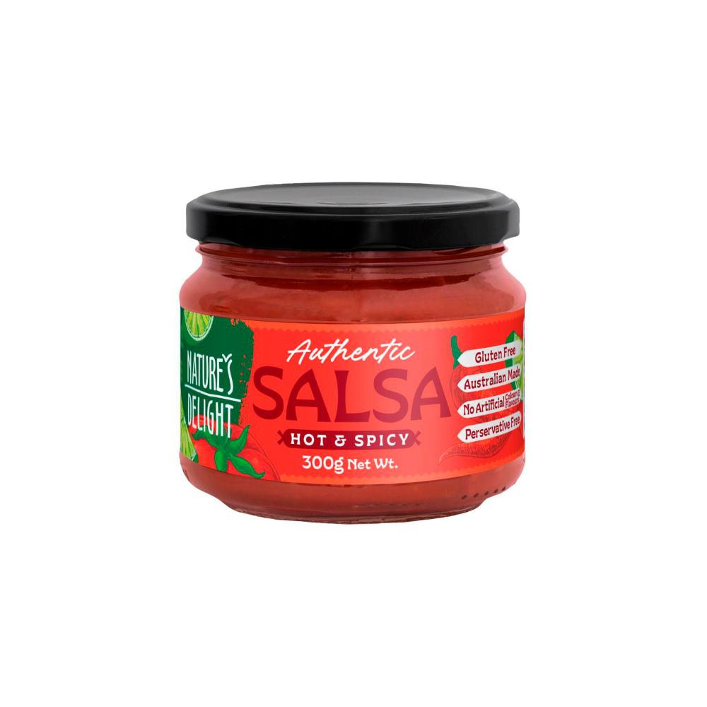 Buy Nature's Delight Salsa Spicy 300g | Coles