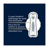 Buy Libra Invisible Pads Regular Wing 12 pack | Coles