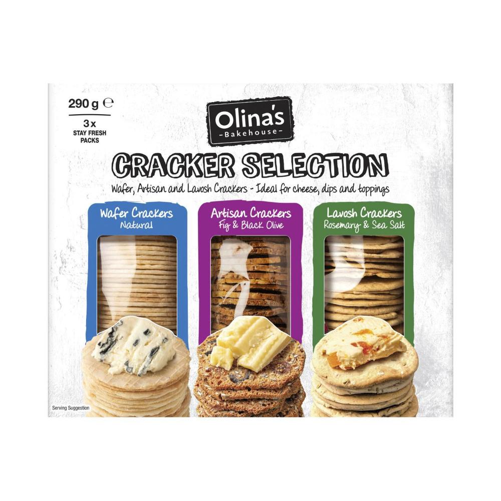 Buy Olina's Selection Pack Crackers 290g | Coles