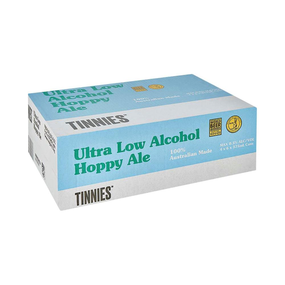 Buy Tinnies Ultra Low Alcohol Can 375mL 24 Pack | Coles