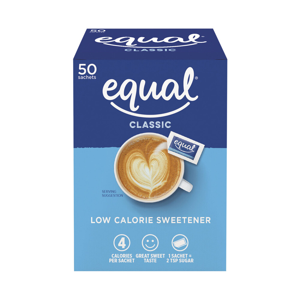 Buy Equal Sweetener Sachets 50 Pack | Coles